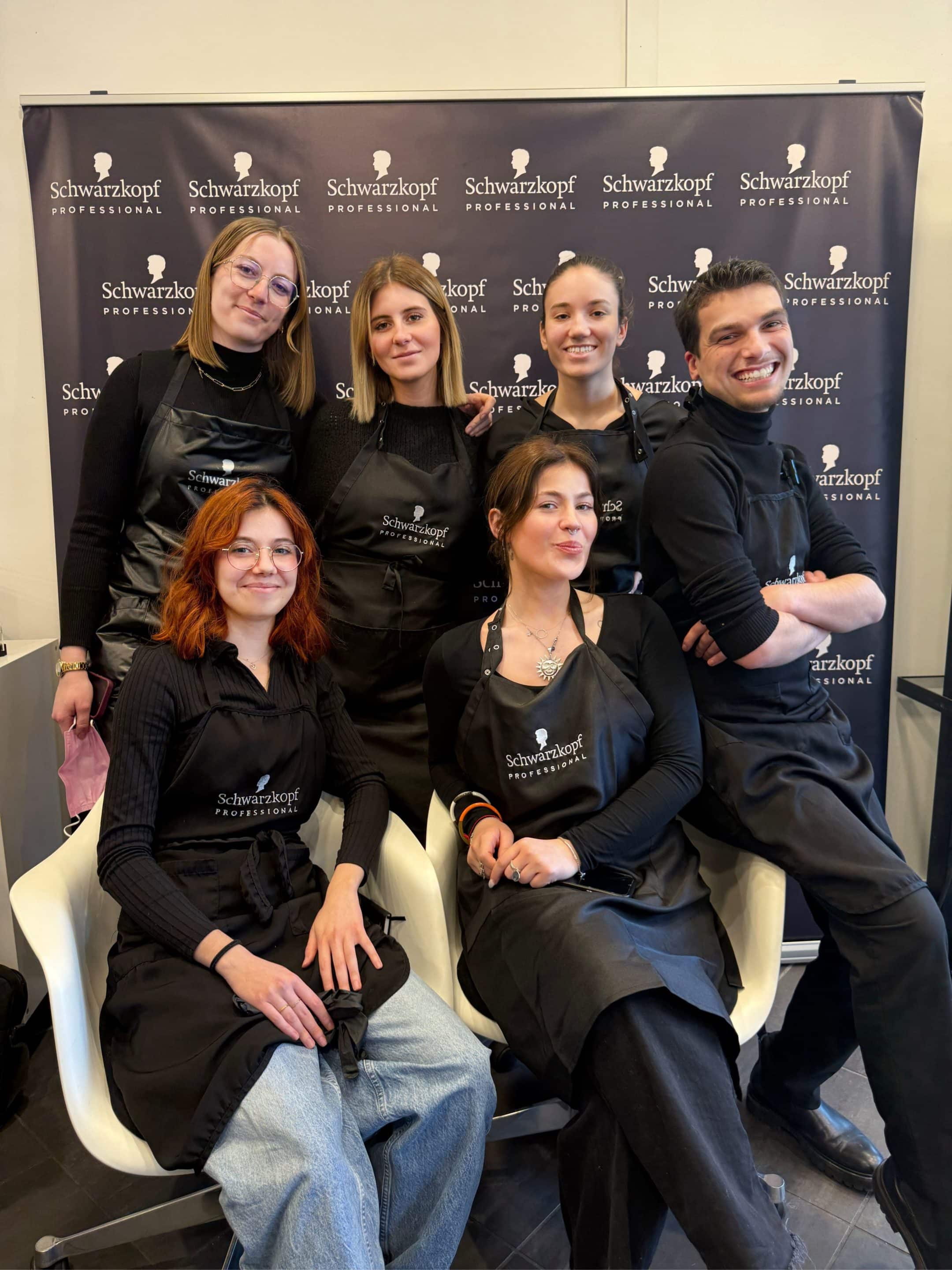 Formation Schwarzkopf pour les BTS - Ecole de coiffure lyon